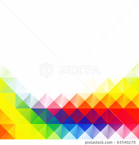 Colorful Grid Mosaic Background, Creative Design - Stock Illustration ...