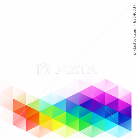 Colorful Grid Mosaic Background, Creative Design - Stock Illustration ...