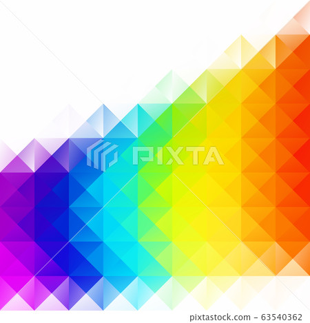 Colorful Grid Mosaic Background, Creative Design - Stock Illustration ...
