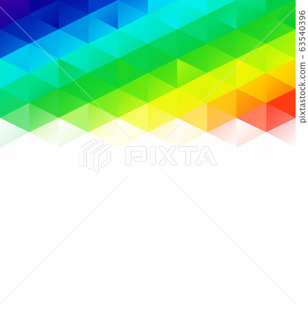 Colorful Grid Mosaic Background, Creative Design - Stock Illustration ...