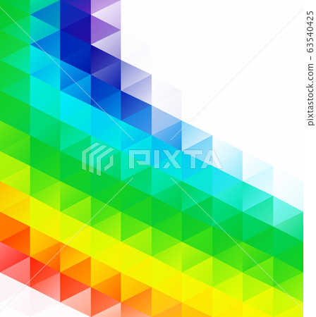 Colorful Grid Mosaic Background, Creative Design - Stock Illustration ...