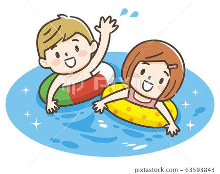 Float children - Stock Illustration [63593843] - PIXTA