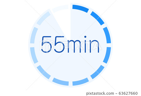 Estimated time required icon vector illustration - Stock Illustration ...