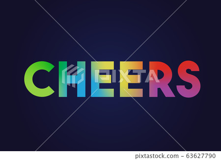 The isolated elegant rainbow gradient standard... - Stock Illustration ...