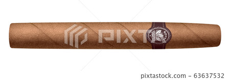 Realistic vector cigar isolated on white...-插圖素材 [63637532] - PIXTA圖庫