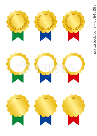 Ranking icon set gold - Stock Illustration [63643899] - PIXTA