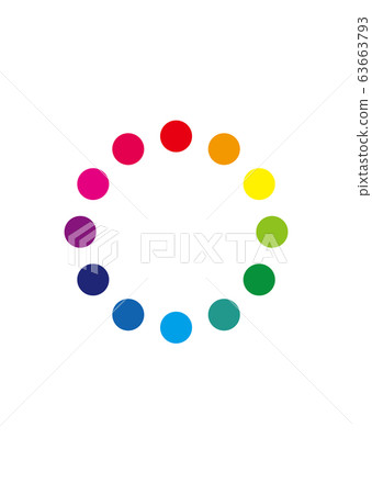 Hue ring 3 Colorful ring Hue ring - Stock Illustration [63663793] - PIXTA