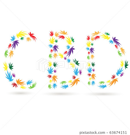 Vector illustration cbd symbol. - Stock Illustration [63674151] - PIXTA