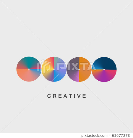 Circle Mesh Design / Abstract Background - Stock Illustration [63677278 ...