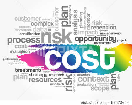 COST word cloud collage-插圖素材 [63678604] - PIXTA圖庫