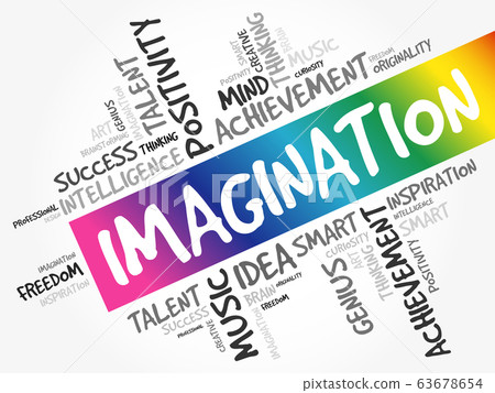 Imagination word cloud collage - Stock Illustration [63678654] - PIXTA