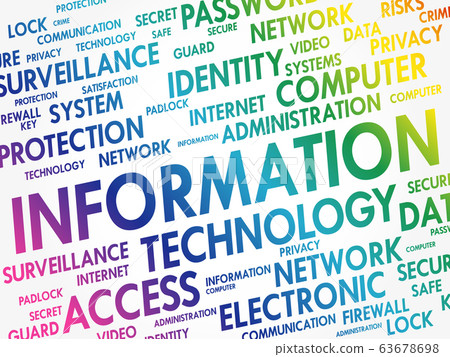 INFORMATION word cloud concept - Stock Illustration [63678698] - PIXTA