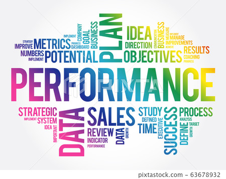 Performance word cloud concept - Stock Illustration [63678932] - PIXTA