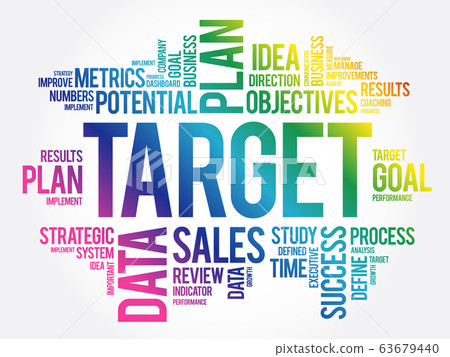 TARGET word cloud collage - Stock Illustration [63679440] - PIXTA