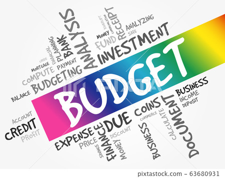 BUDGET word cloud concept - Stock Illustration [63680931] - PIXTA