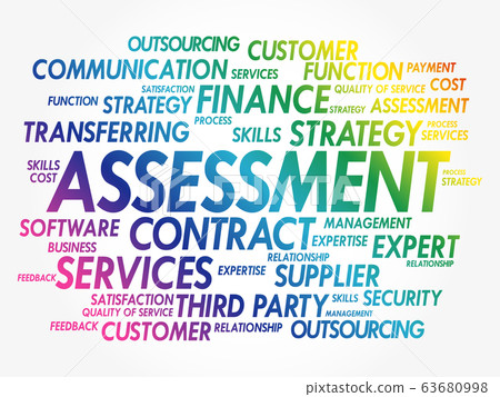 ASSESSMENT word cloud collage - Stock Illustration [63680998] - PIXTA