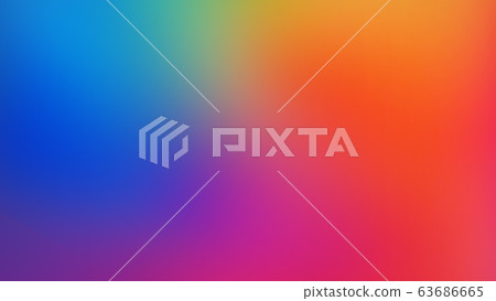 Bright multicolor Blurred Background. - Stock Illustration [63686665 ...