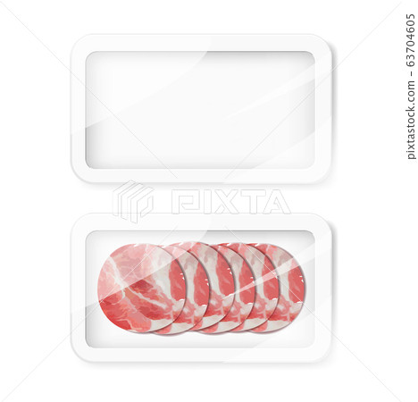 Premium Quality Pork Pack. Packaging Design... - Stock Illustration ...