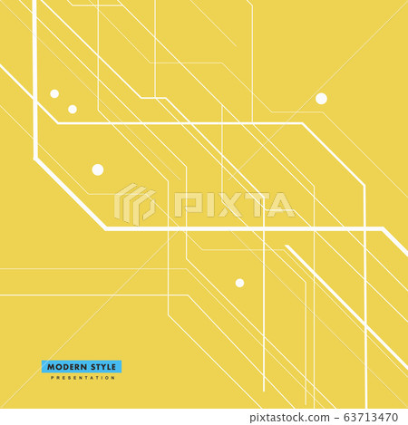 Vector overlapping lines pattern. Geometric... - Stock Illustration [63713470] - PIXTA
