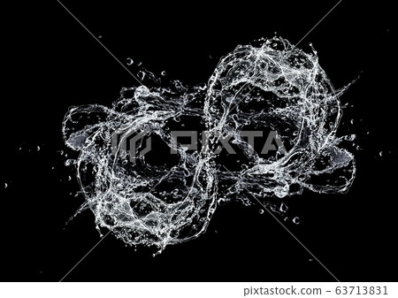 Abstract water vortex - Stock Illustration [63713831] - PIXTA