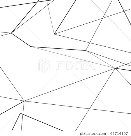Connected abstract pattern with overlapping... - Stock Illustration [63714197] - PIXTA