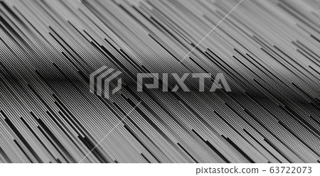 Abstract diagonal greyscale flow - 3D rendering - Stock Illustration ...