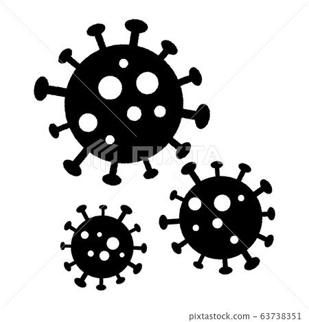 Cold virus icon black - Stock Illustration [63738351] - PIXTA