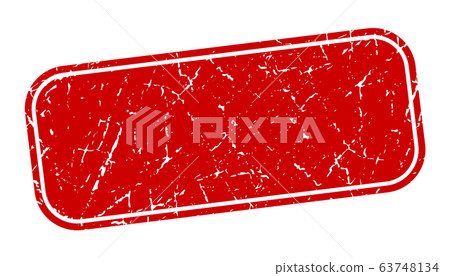 blank stamp. blank square grungy red sign. - Stock Illustration ...