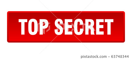 top secret button. top secret square red push-插圖素材 [63748344] - PIXTA圖庫