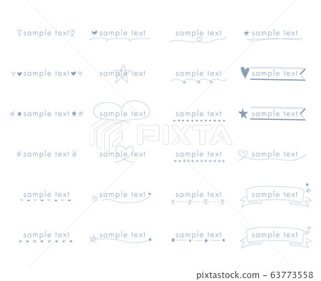 Decorate / Material / Title for stylish... - Stock Illustration ...