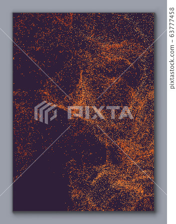 Colorful Particles Title Page Design. - Stock Illustration [63777458 ...