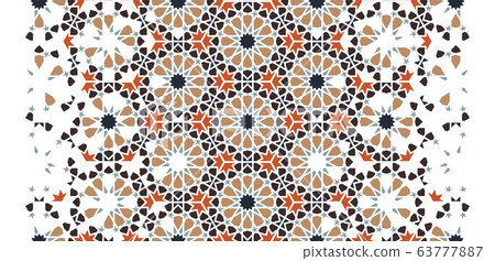 Islamic, moroccan, arabesque seamless vector... - Stock Illustration ...