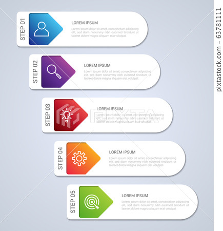 Business data visualization, infographic... - Stock Illustration ...