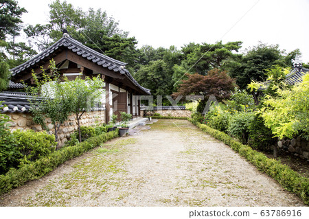 Traditional Korean House Gate