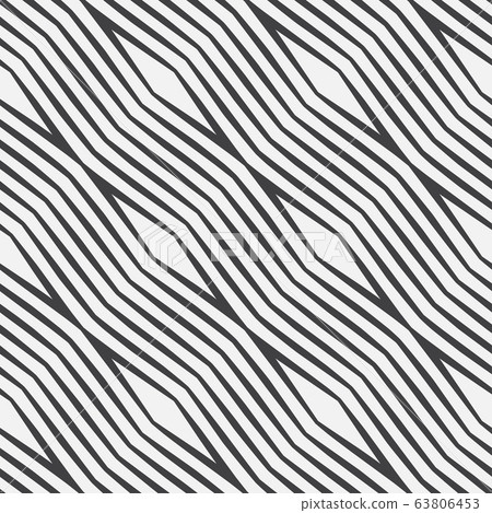 Seamless geometric pattern with curved lines. - Stock Illustration ...