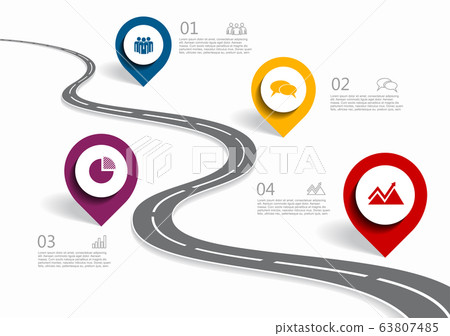 Infographic design template with place for your... - Stock Illustration ...