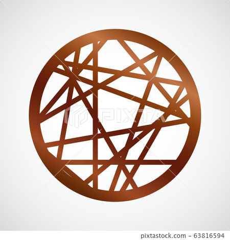 Vector coaster design for laser cut from wood, - Stock Illustration ...