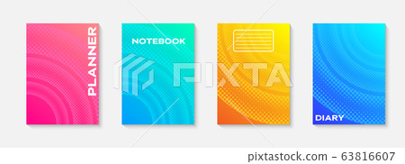 Minimal vector abstract cover notebook design. - Stock Illustration ...