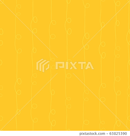 Seamless Abstract gold yellow doodle vector... - Stock Illustration ...