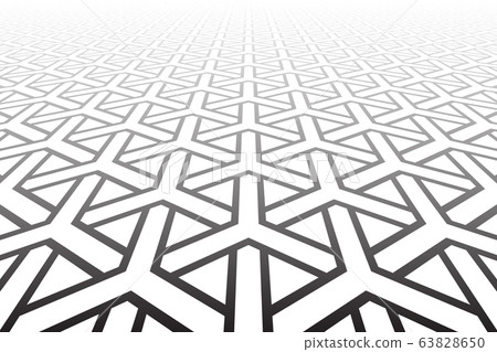 Abstract geometric pattern. Diminishing-插圖素材 [63828650] - PIXTA圖庫