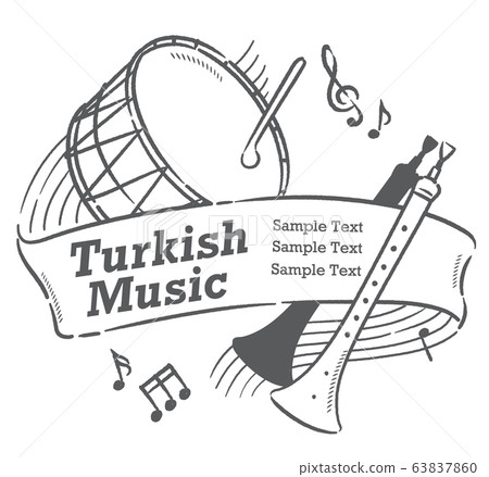 Design using illustrations of Arab folk... - Stock Illustration ...