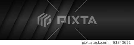 Abstract dark black and grey modern material... - Stock Illustration ...