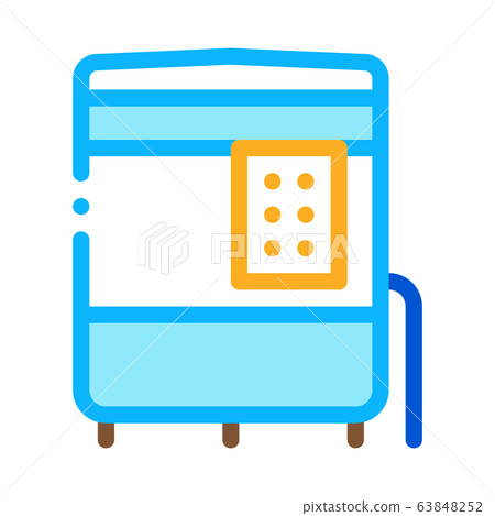 closed oven with timer icon vector outline...-插圖素材 [63848252] - PIXTA圖庫