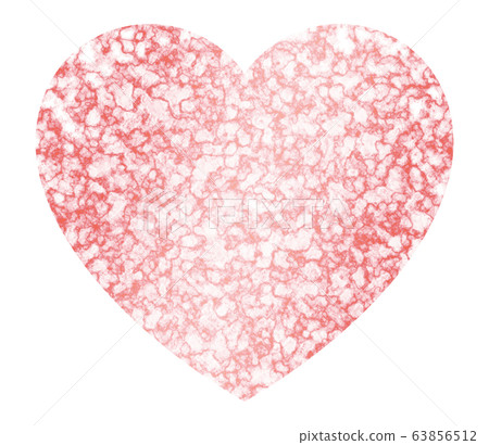 Marble patterned heart (red) - Stock Illustration [63856512] - PIXTA