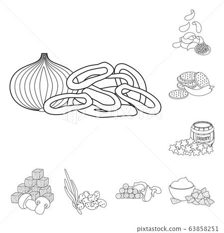 Vector illustration of taste and crunchy icon.... - Stock Illustration ...