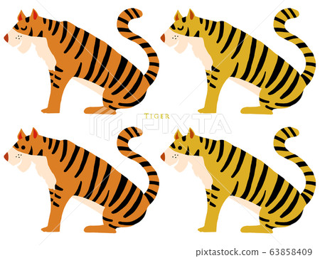 Tora Tiger Tiger Tiger Illustration Picture... - Stock Illustration ...