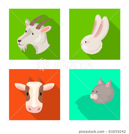 Vector design of agriculture and breeding sign.... - Stock Illustration ...