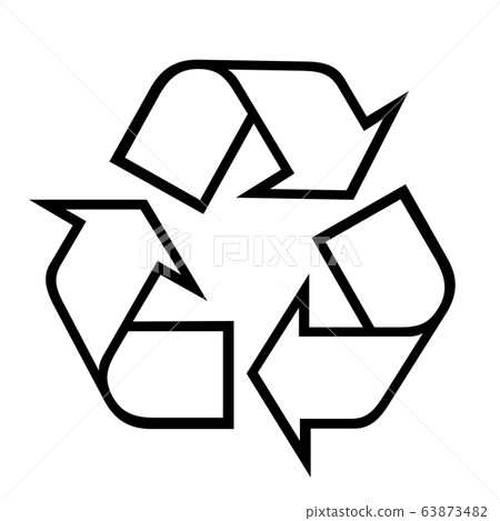Recycle mark - Stock Illustration [63873482] - PIXTA