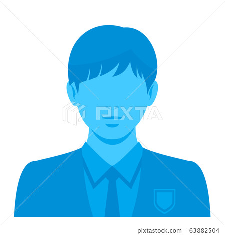 No expression person cartoon illustration... - Stock Illustration ...