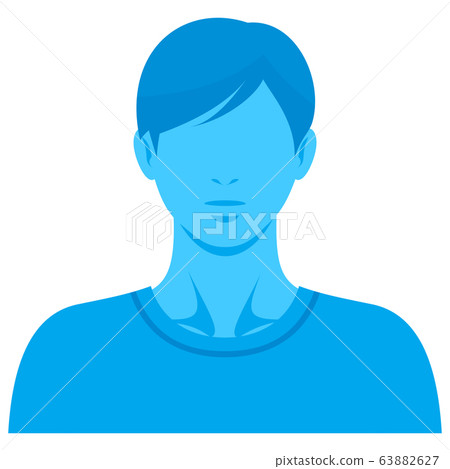 No expression, person, illustration - Stock Illustration [63882627] - PIXTA